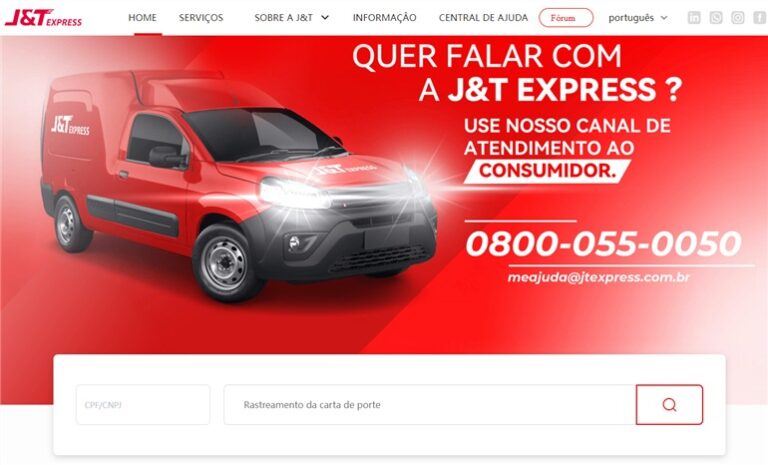 J&T Express Rastreio: telefone, horário de entrega, pedidos - Lightid